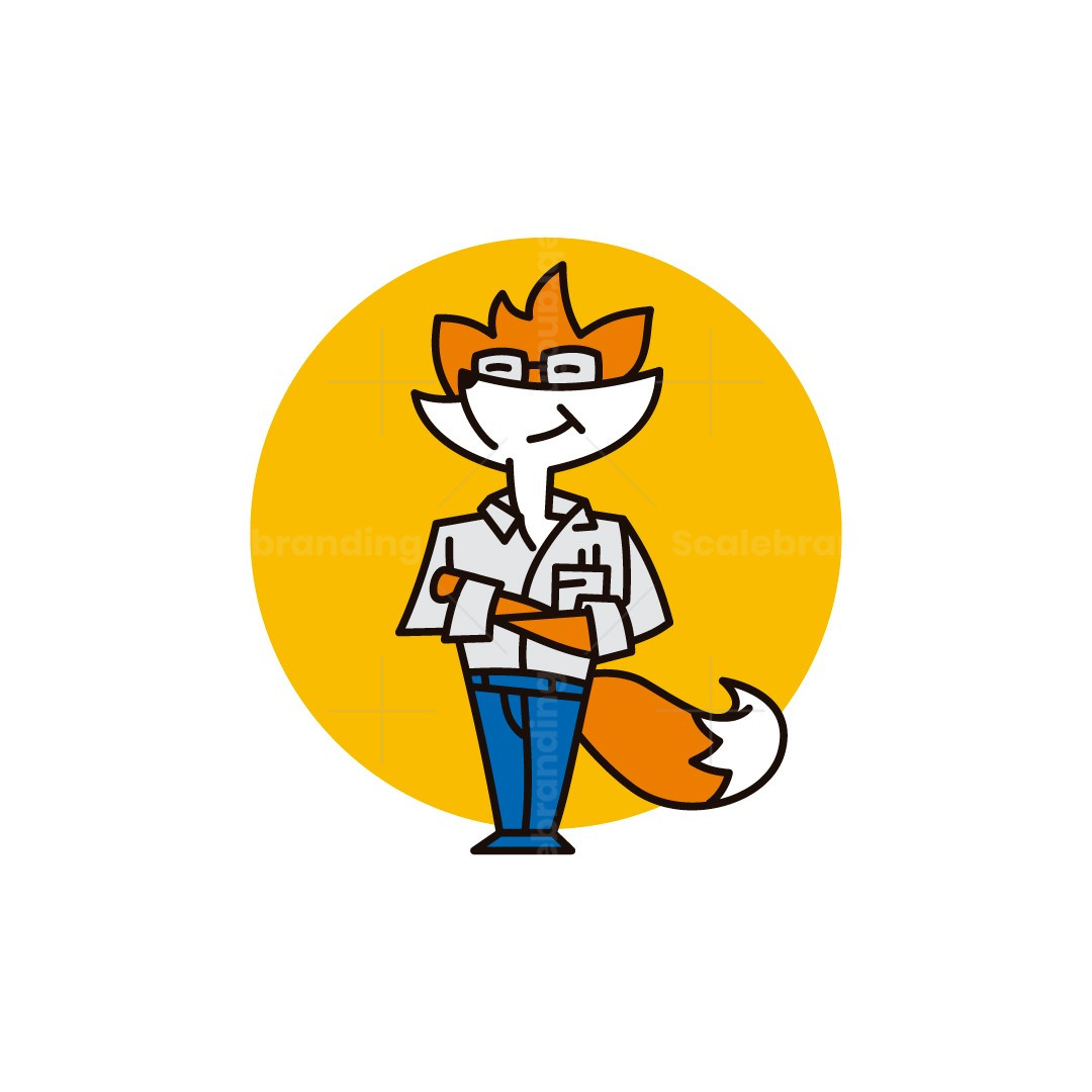 Smart Geek Fox Logo | Scalebranding