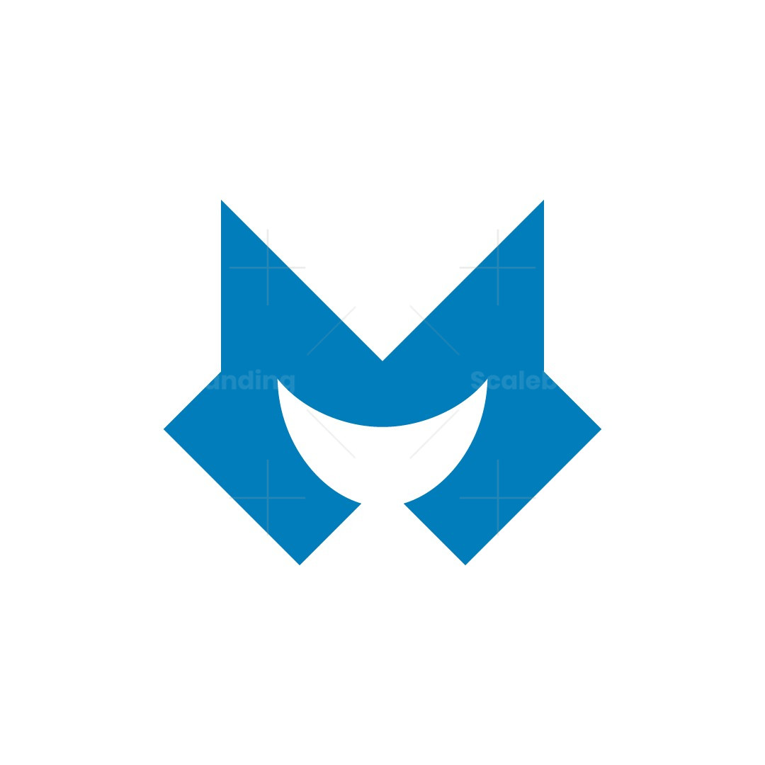 Smiling Letter M Logo | Scalebranding