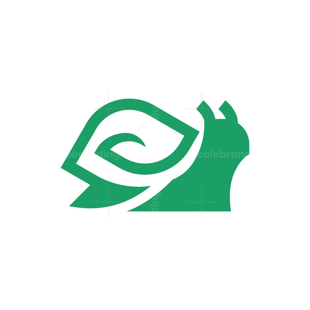 snail leaf logo | Scalebranding