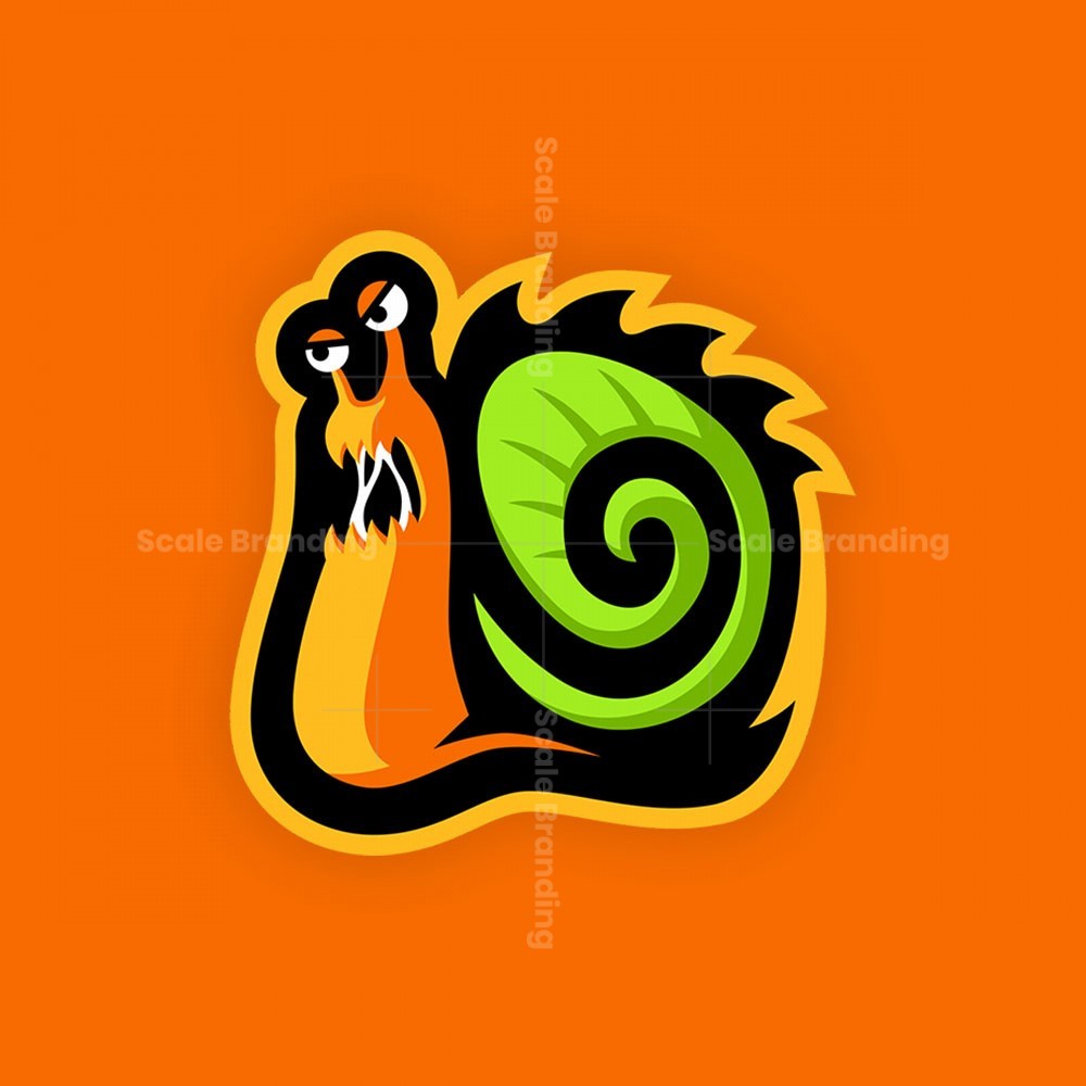 Snail Mascot Logo | Scalebranding