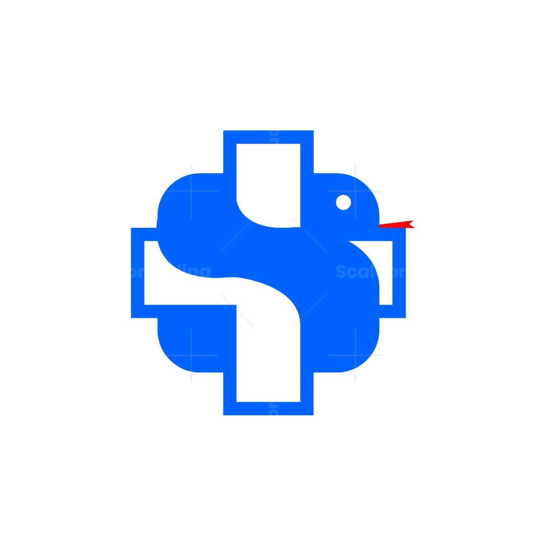 Snake Cross Logo | Scalebranding