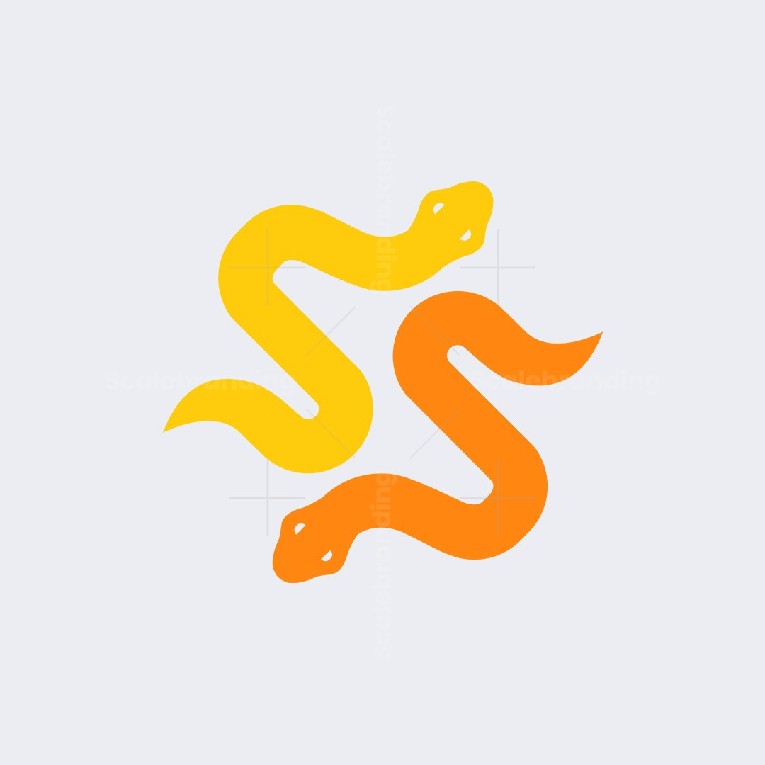 Snakes Logomark | Scalebranding