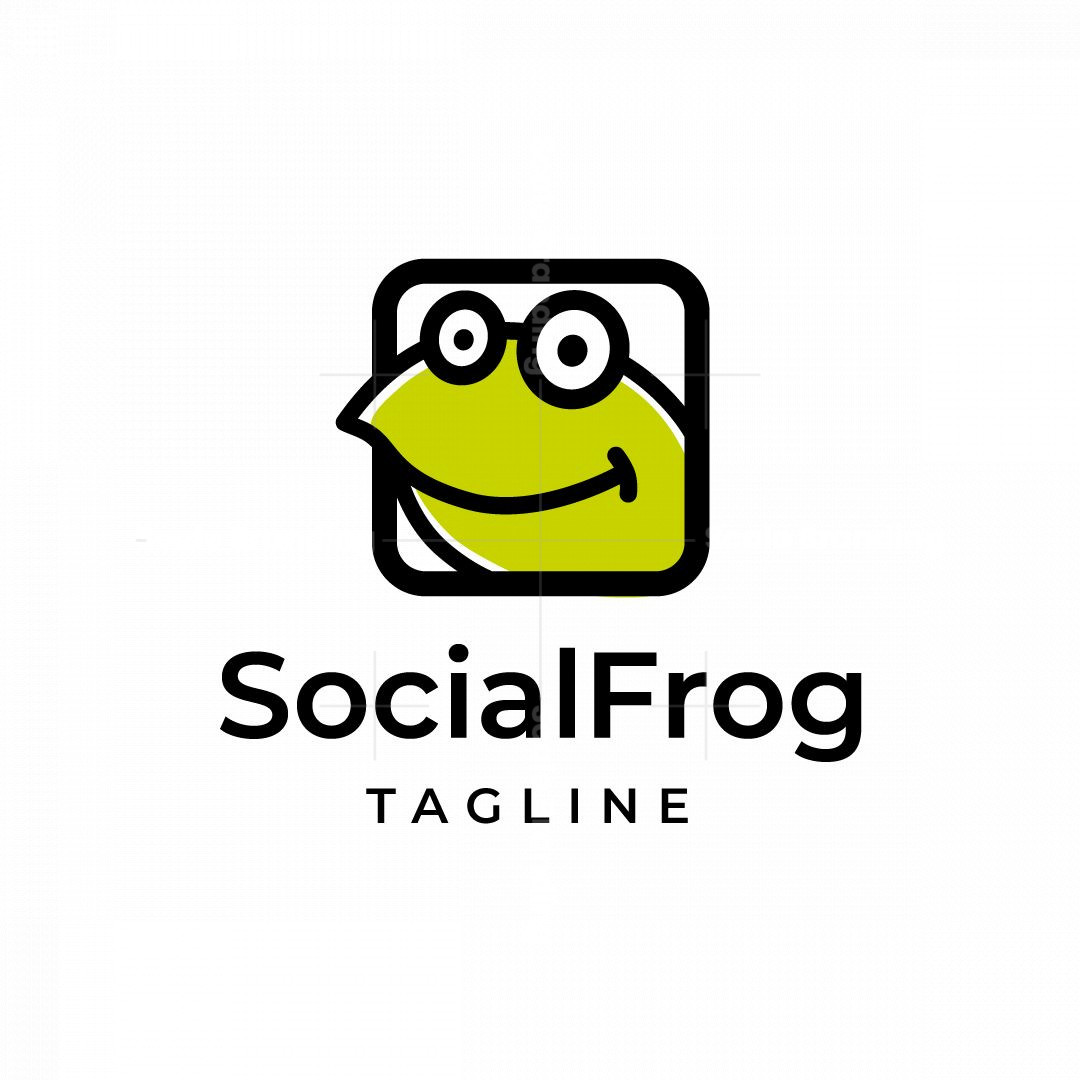 Social Frog Logo | Scalebranding