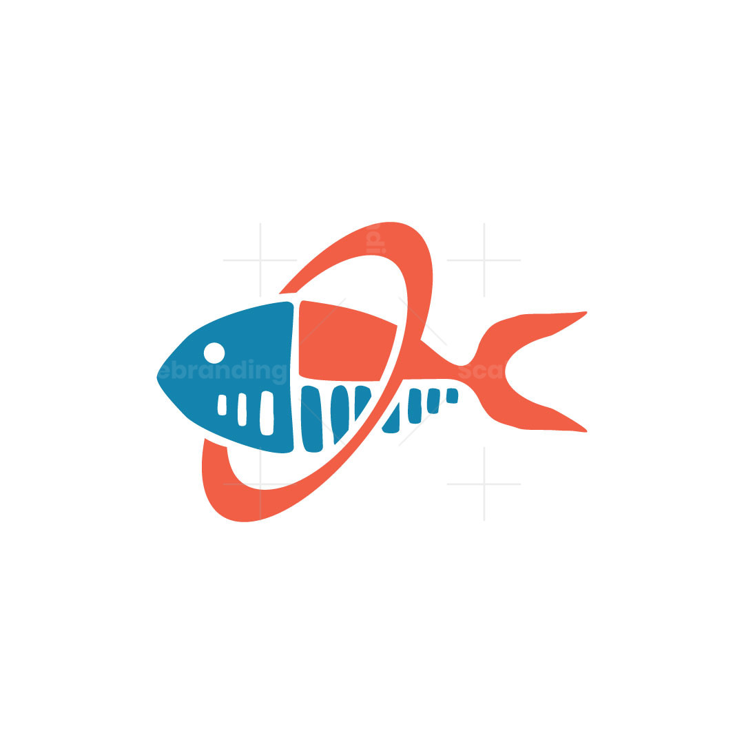 Space Fish Logo | Scalebranding