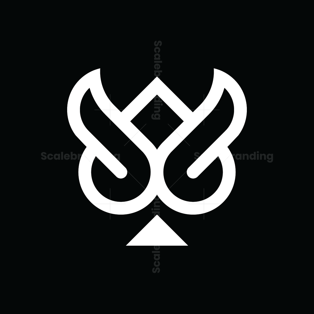 Great Spade With Horned Logo | Scalebranding
