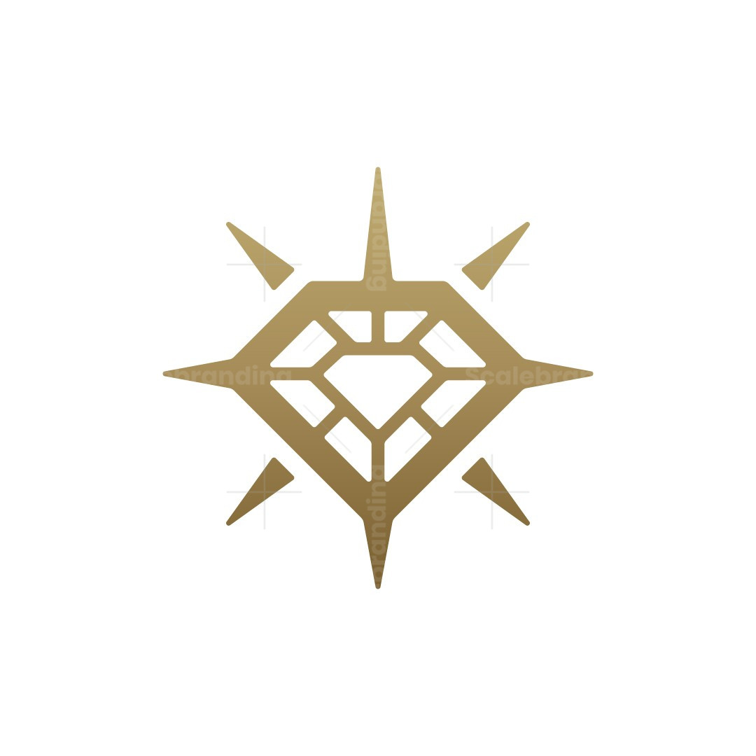 Sparkling Diamond Logo | Scalebranding