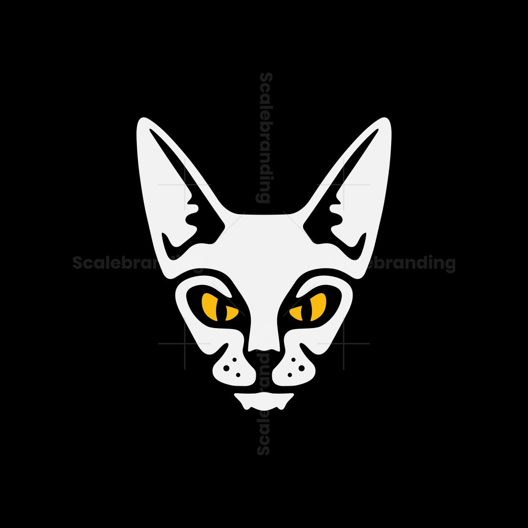 Sphynx Cat Logo | Scalebranding