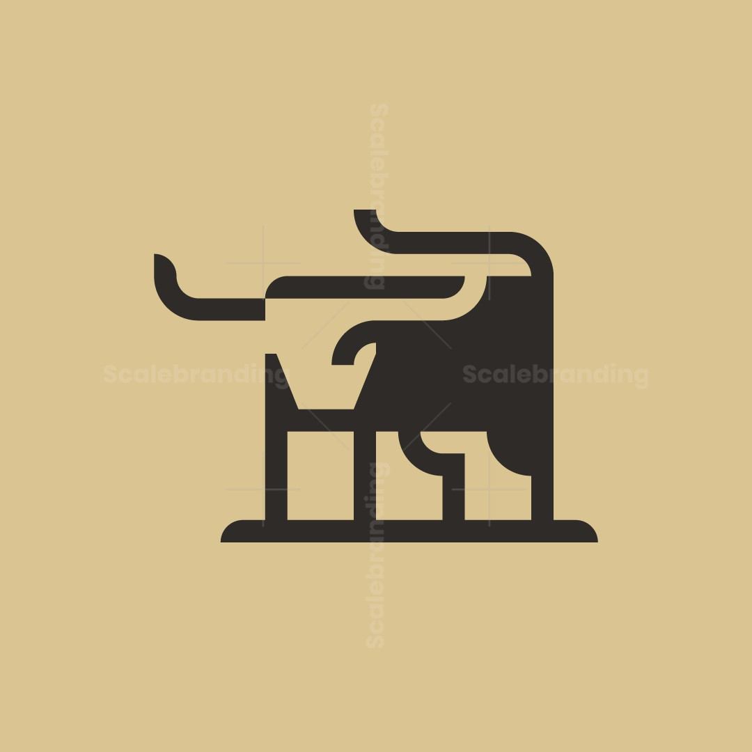 Square bull logo | Scalebranding