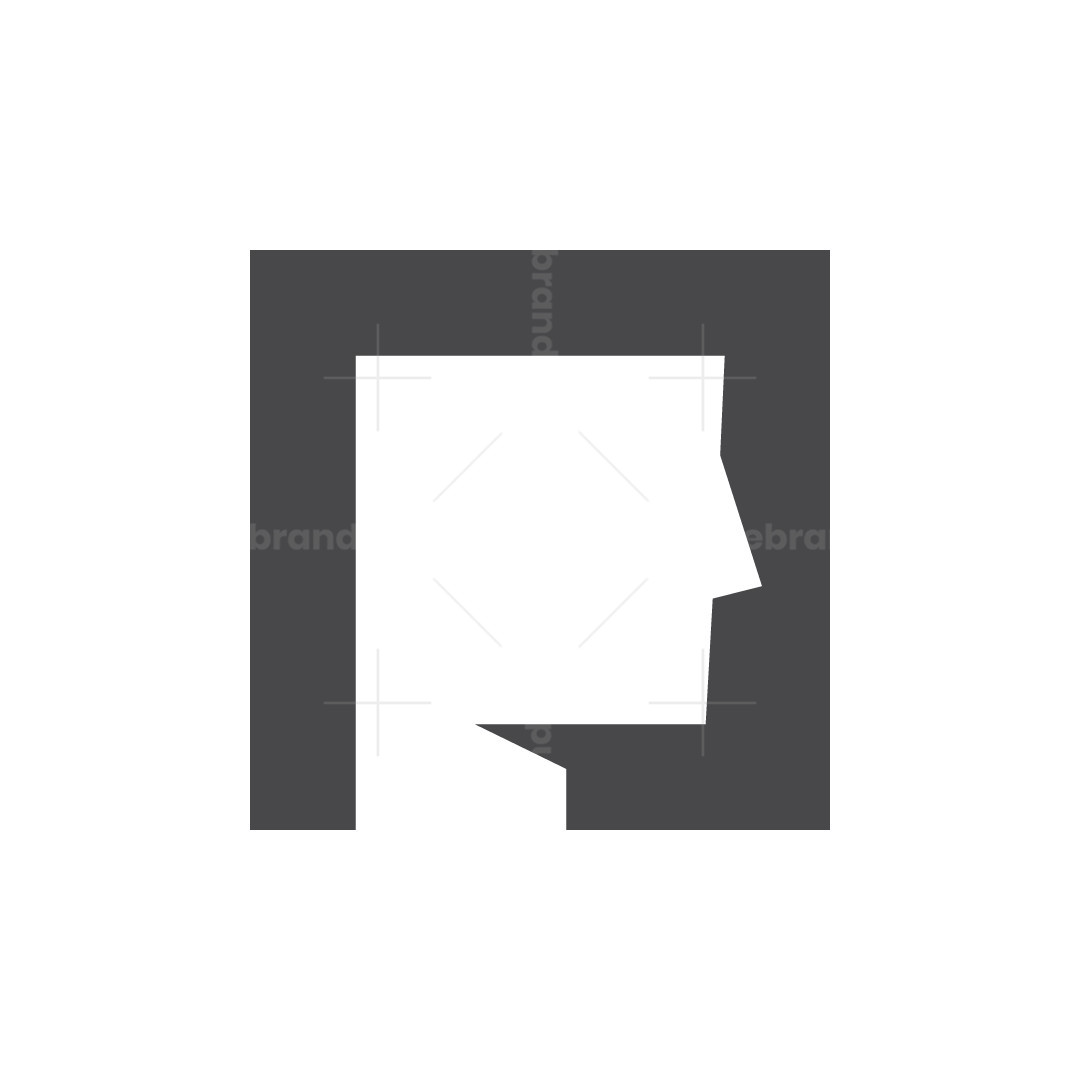 Double Face Logo Two Faces Facing Each Other Logo | Scalebranding