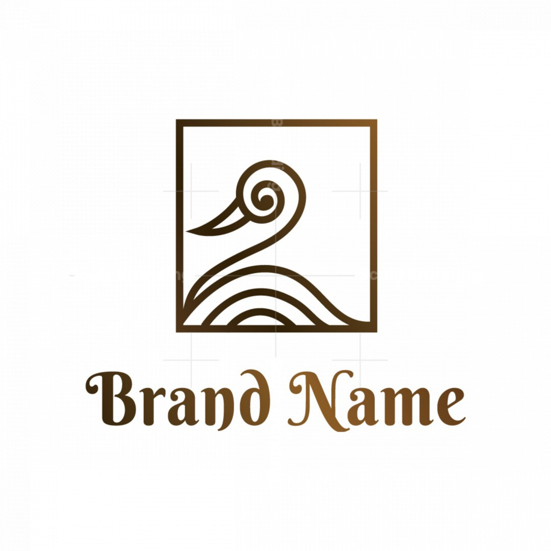 Square Swan Logo | Scalebranding