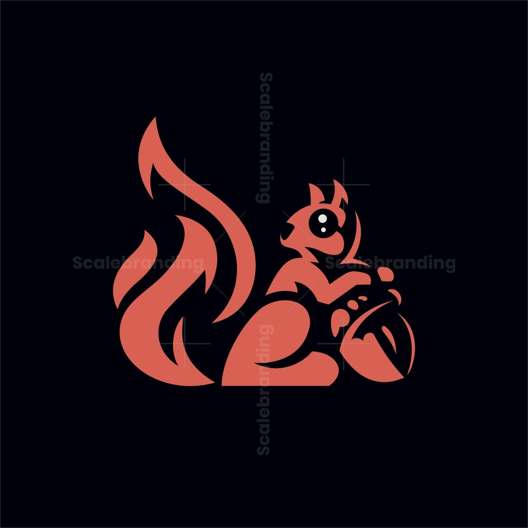 Squirrel Nut Logo | Scalebranding