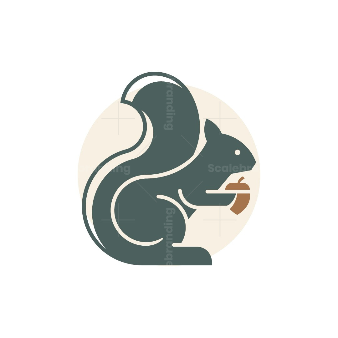 Squirrel Nutgall Logo | Scalebranding
