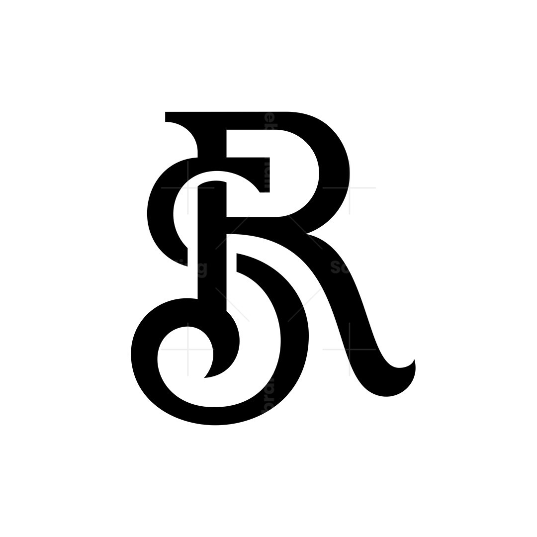 SR Classy Monogram Logo Design | Scalebranding