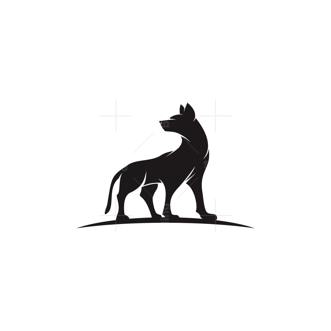 Standing Dog Logo | Scalebranding