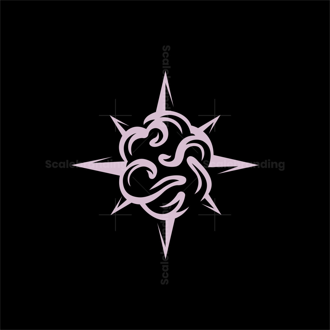 Star Brain Atom Logo | Scalebranding