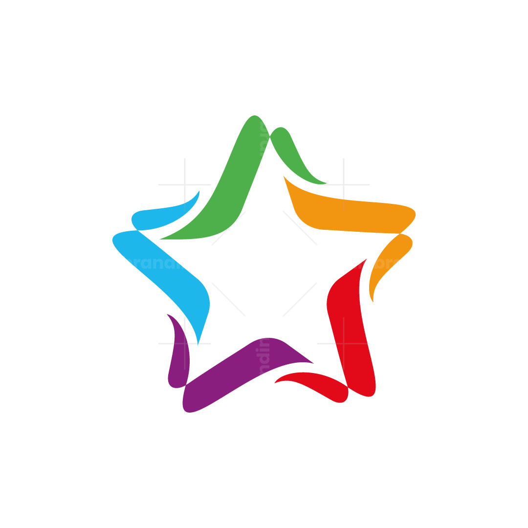 Star Colorful Logo | Scalebranding