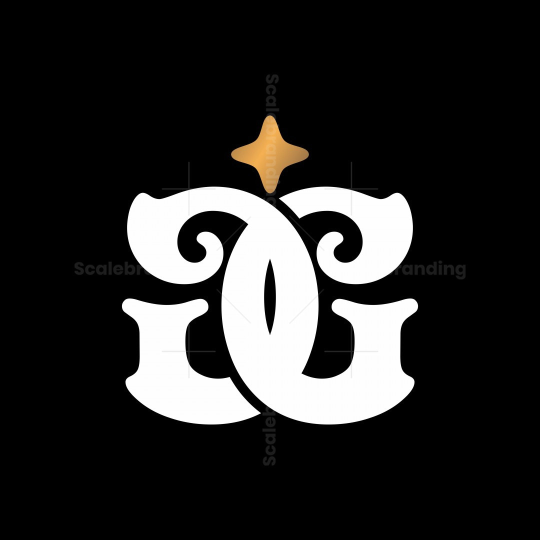 Star GG Letter Logo | Scalebranding