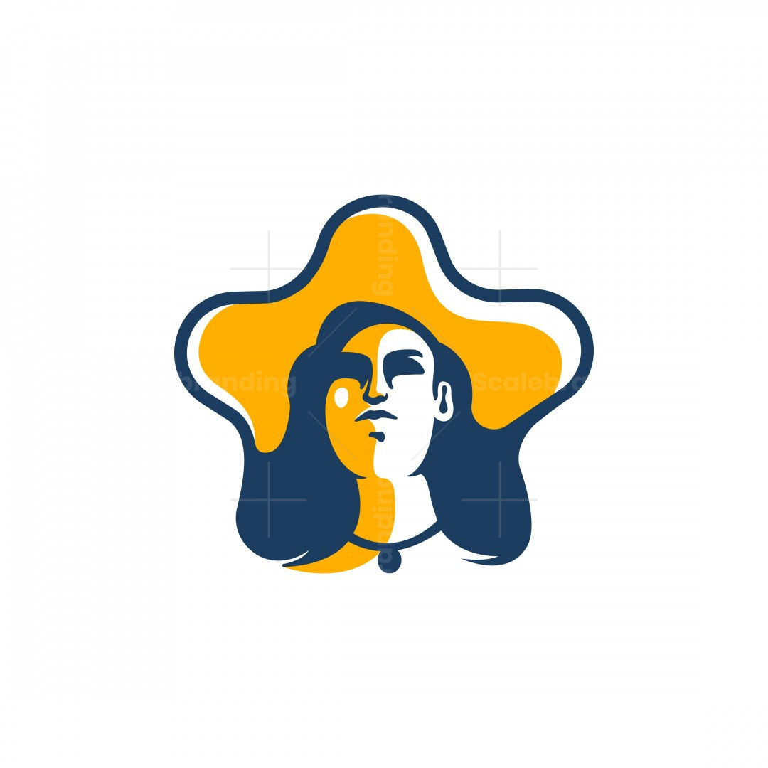 Star Hat Woman Logo | Scalebranding