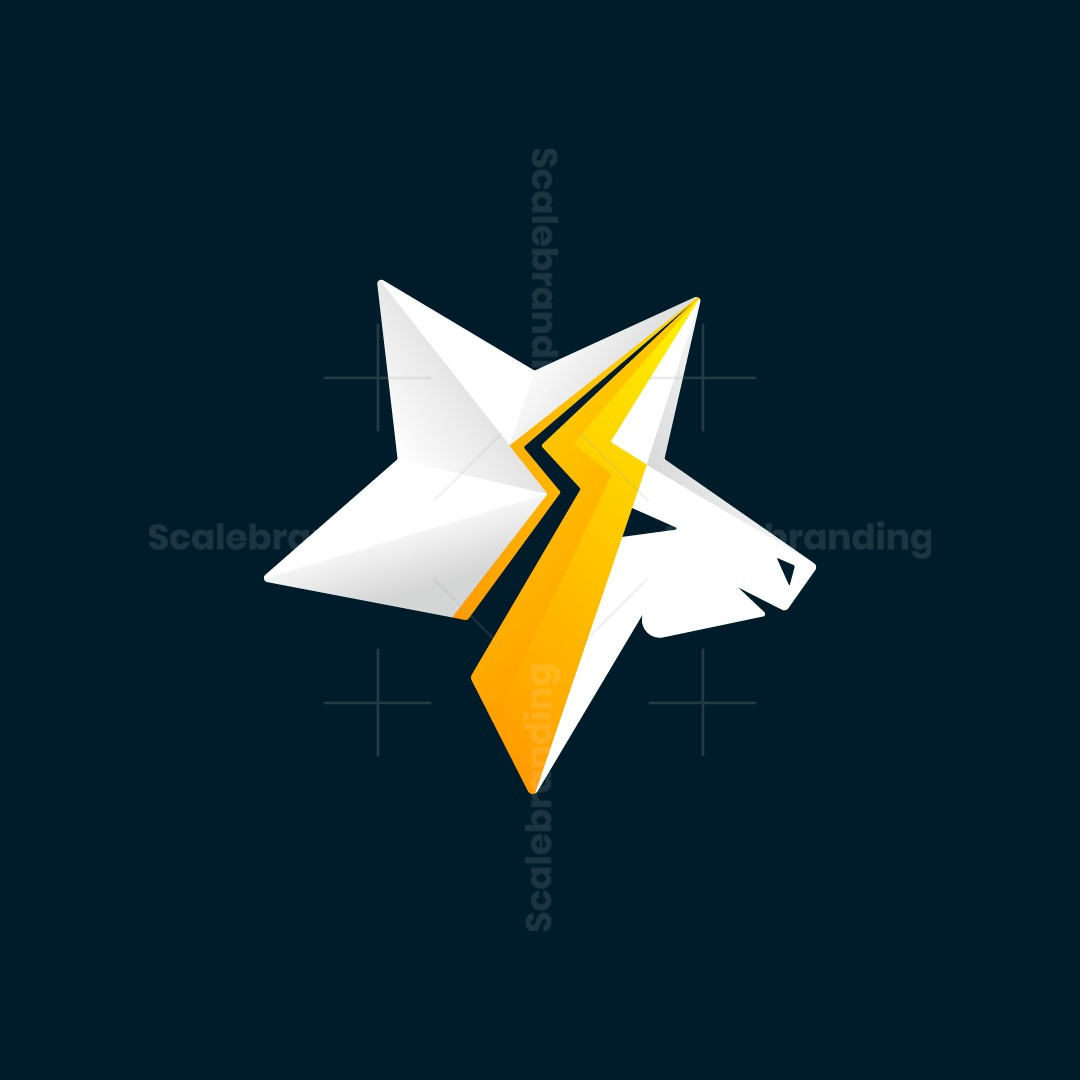 Star Lightning Bull Logo | Scalebranding
