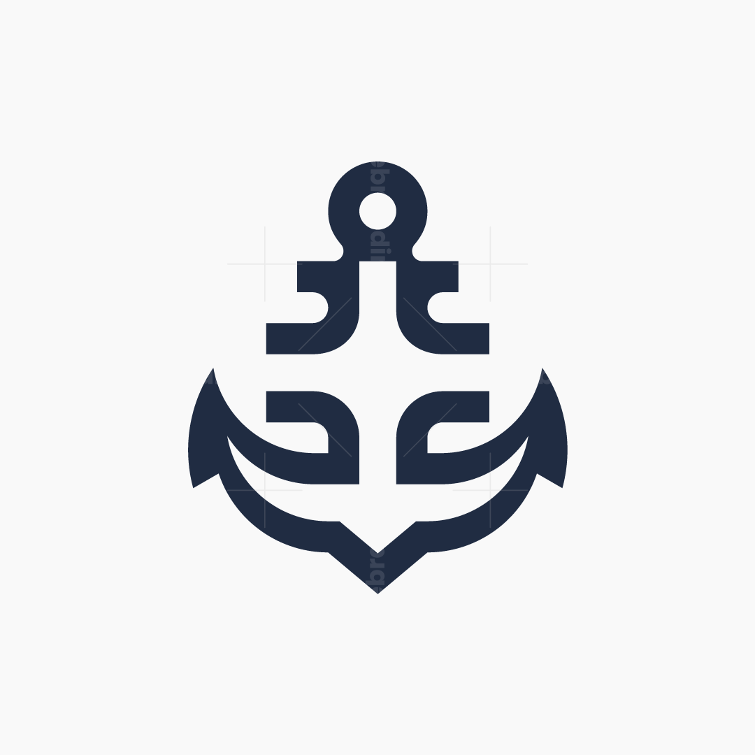 Star Quality Anchor Mark Logo | Scalebranding