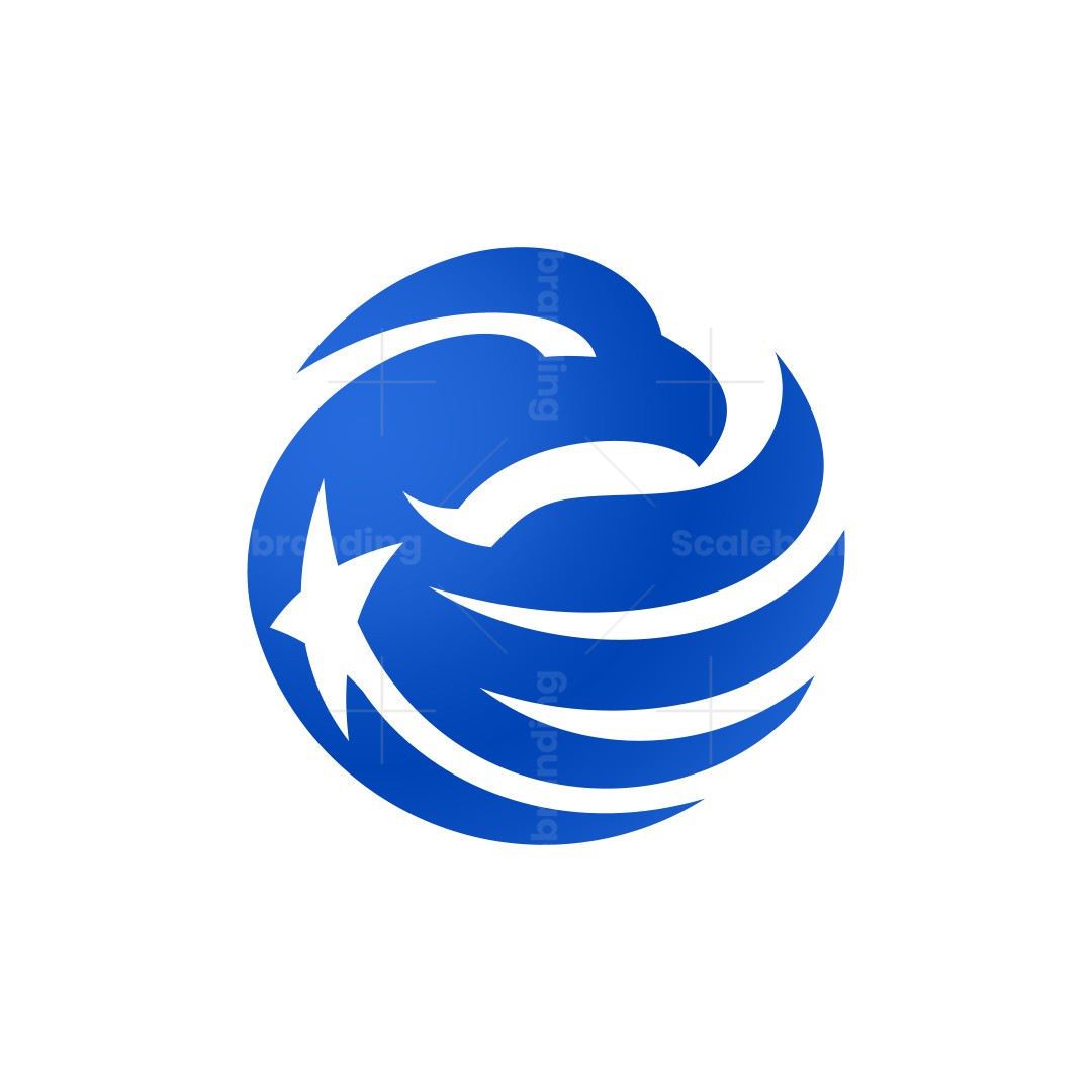 Eagle Star Logo Premium Vector | Eagle Star Logo