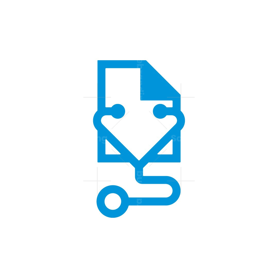 Stethoscope Document Logo | Scalebranding