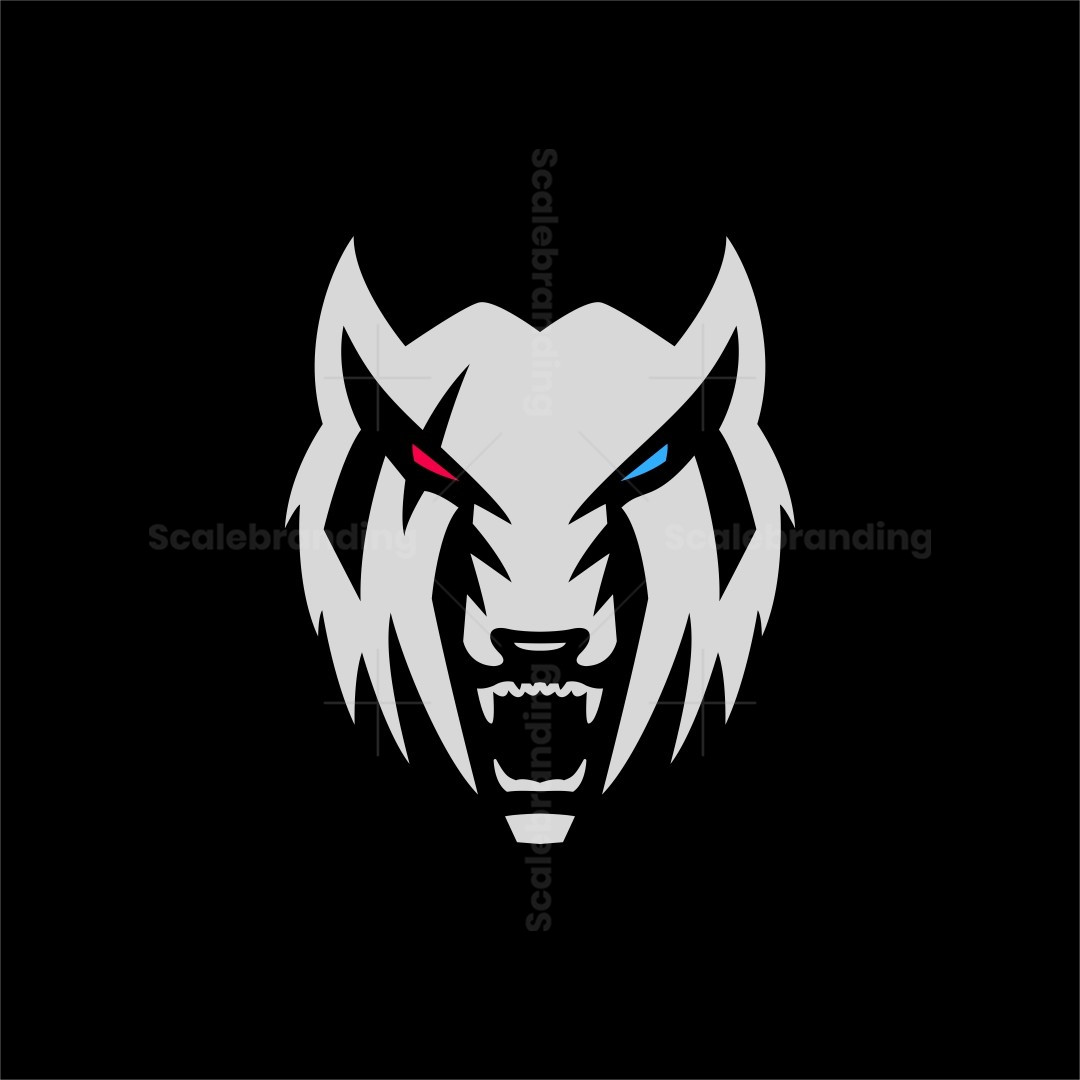 Strong Angry Wolf Logo | Scalebranding