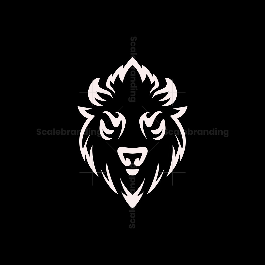 Strong Bison Head Logo | Scalebranding