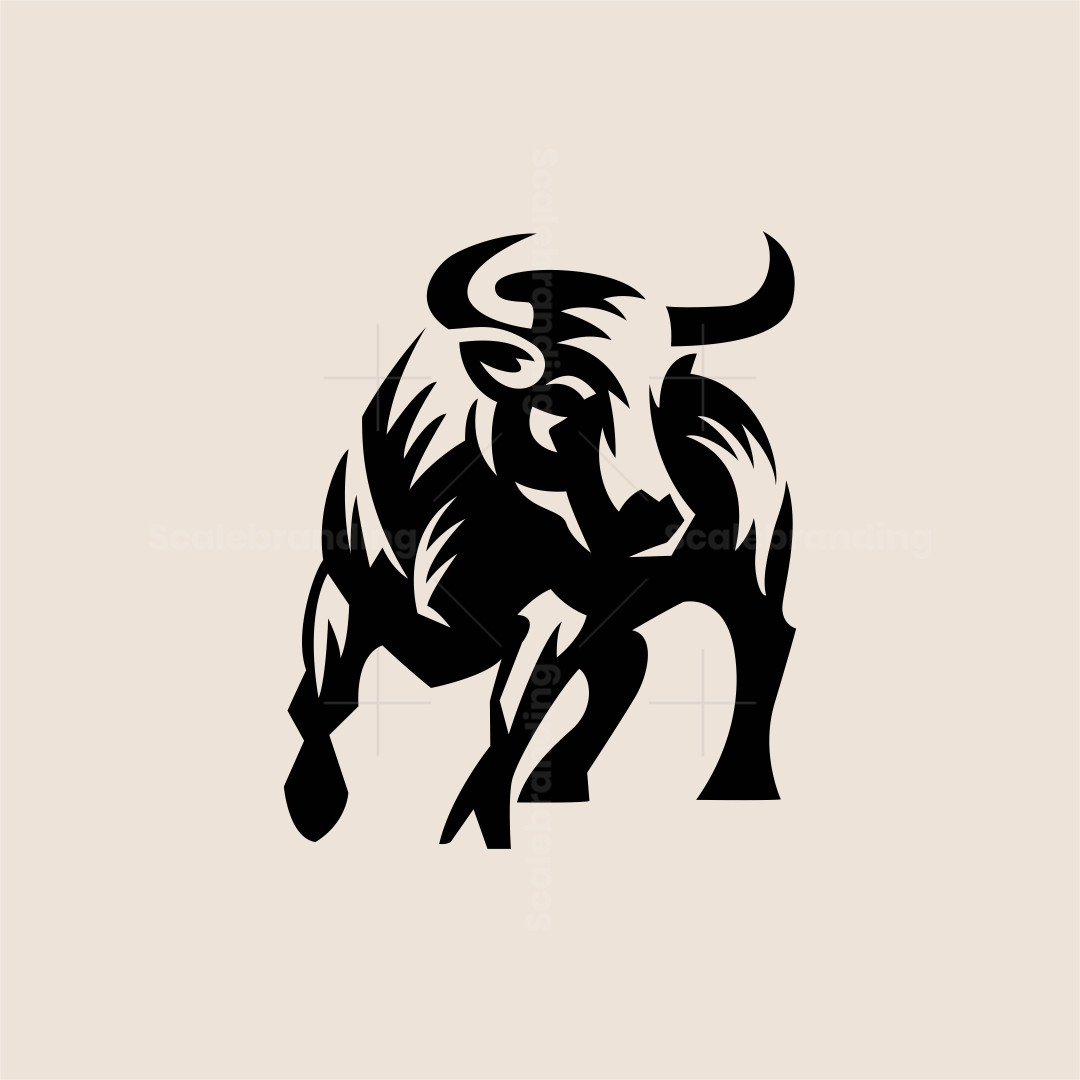 Strong Bull Financial Bull Capital Logo | Scalebranding