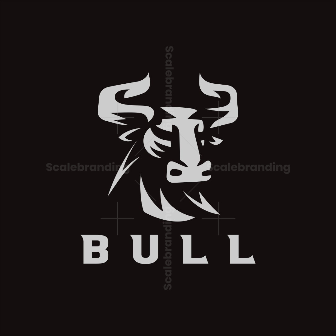 Strong Bull Head Logo | Scalebranding