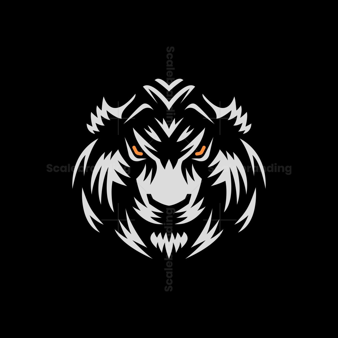 Strong Tiger Head Logo | Scalebranding