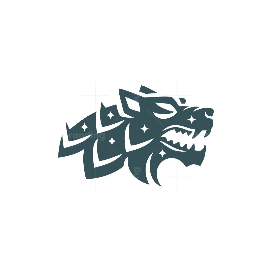 Strong Wolf Head Logo | Scalebranding