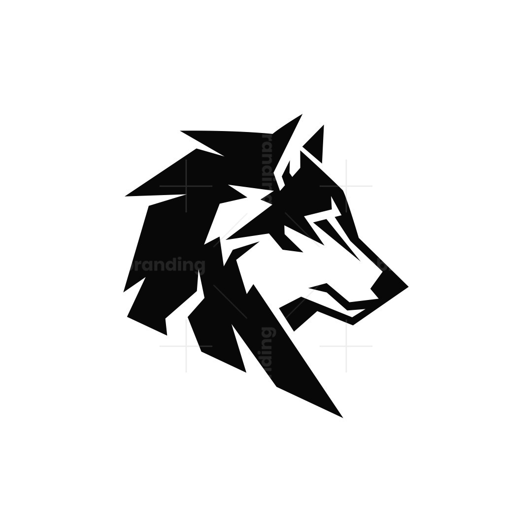 Strong Wolf Head Logo | Scalebranding