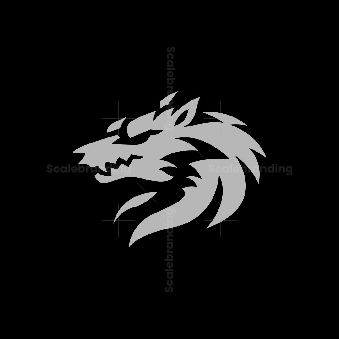 Strong Wolf Head Logo | Scalebranding