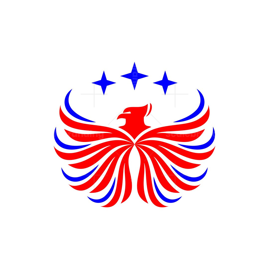 American Spirit Eagle Logo Eagle's Spirit American Flag Symbol PNG