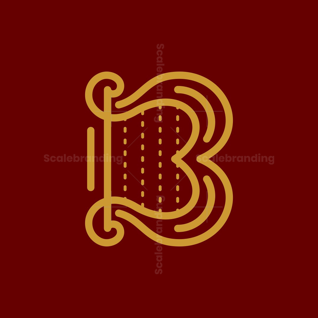 Stylish B Letter Logo | Scalebranding