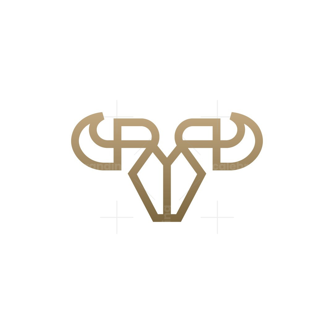 Stylish Bullhead Logo | Scalebranding