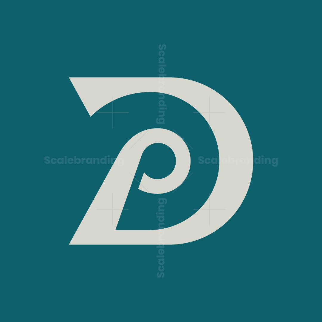 Stylish Letter DP Logo | Scalebranding