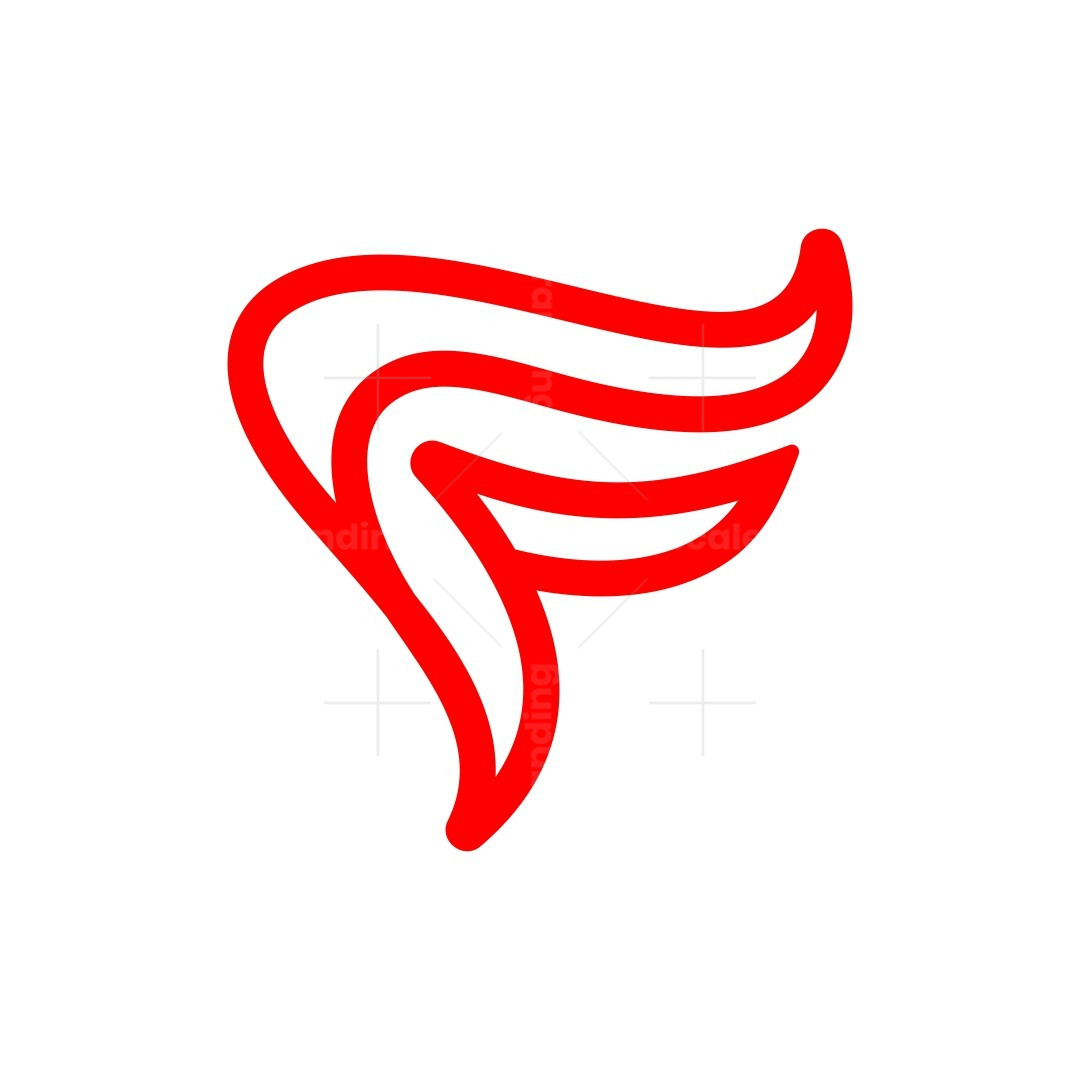 Stylish Letter F Logo | Scalebranding