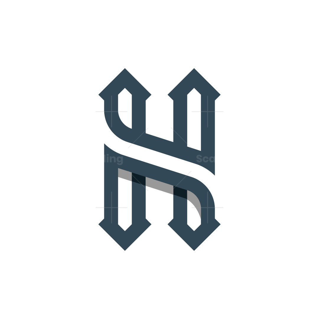 Stylish Letter H Logo | Scalebranding