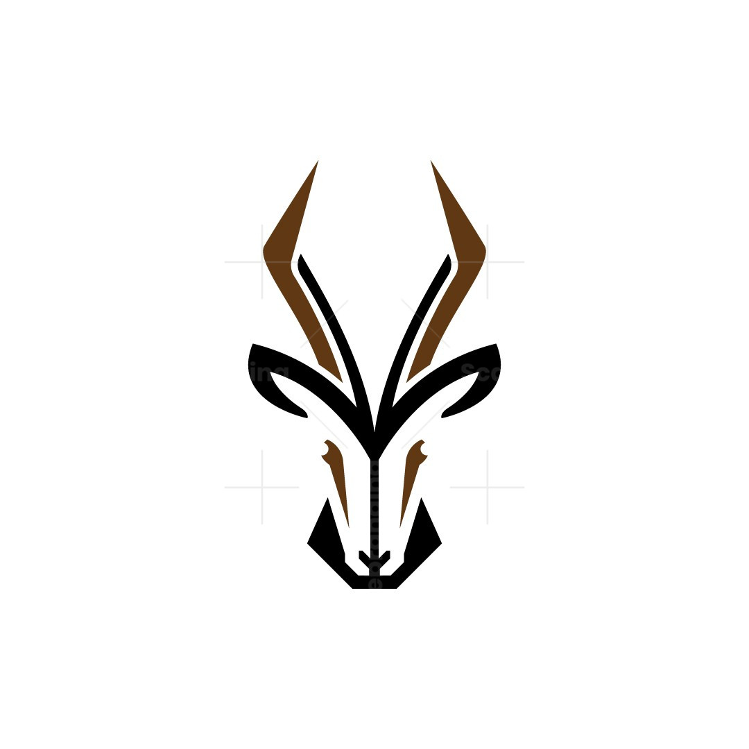 Gazelle Head Logo Gazelle Head Stock Illustrations – 2,130 Gazelle