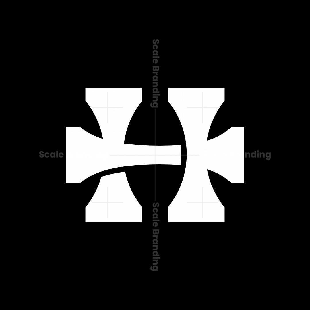 Stylized Letter H Logo | Scalebranding