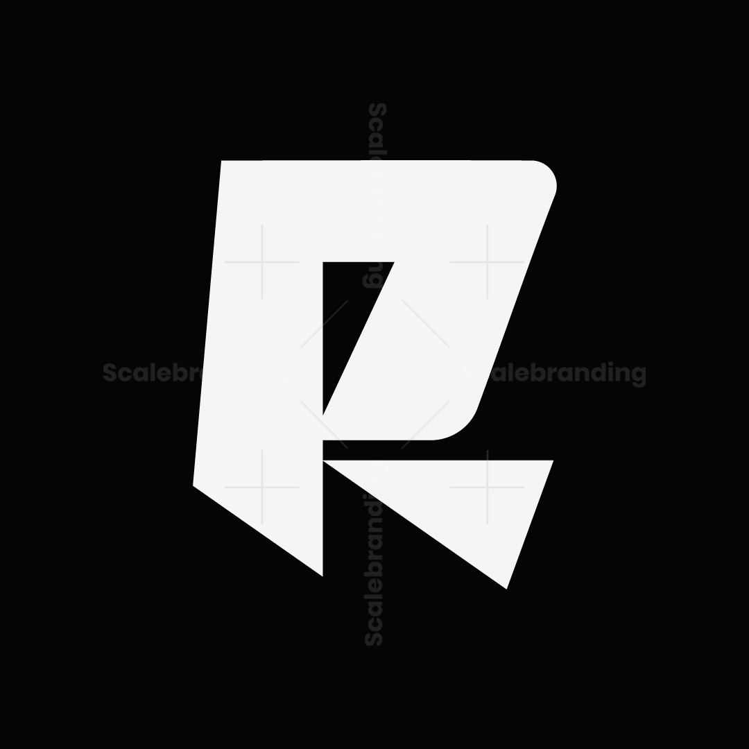 Black Letter R Logo Best Initial Letter R Logo Design Graphic Download