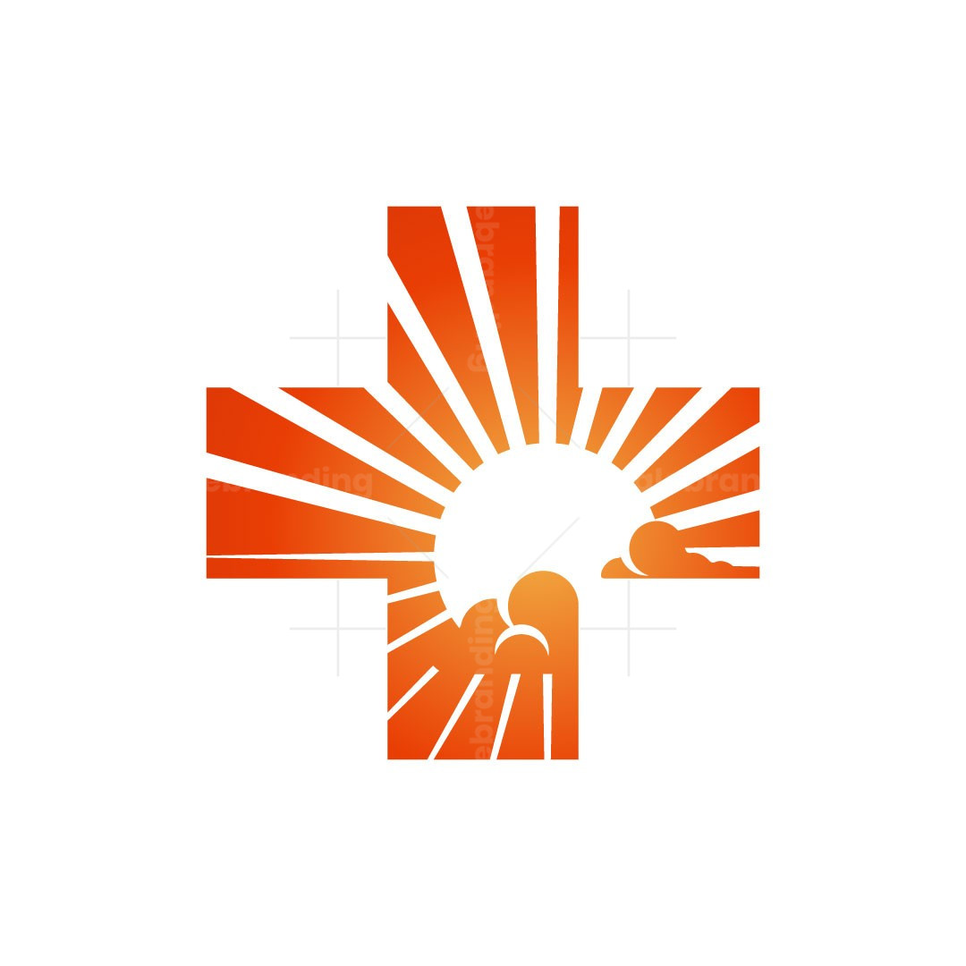 Sun cross medical logo | Scalebranding