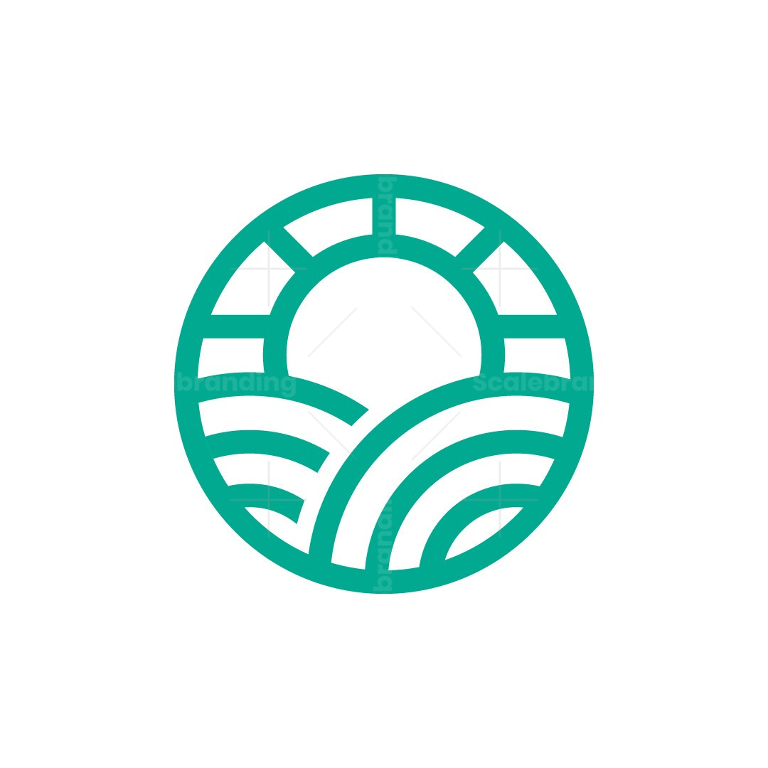 Sunrise Farm Logo | Scalebranding