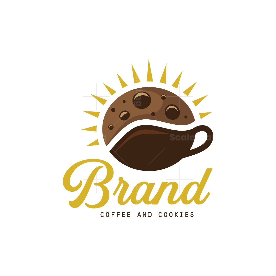 Sunshine Coffee And Cookies Logo | Scalebranding
