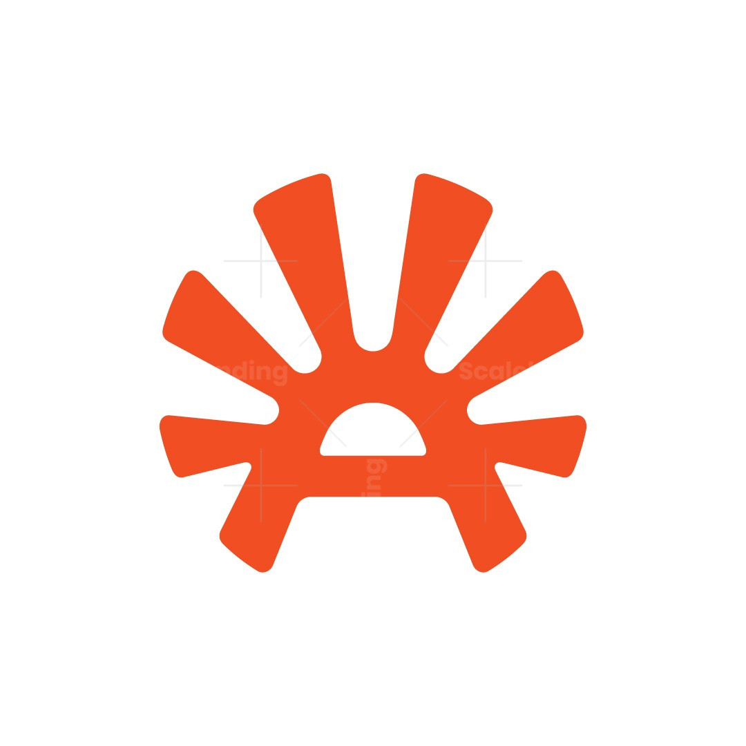 Sunshine Letter A Logo | Scalebranding