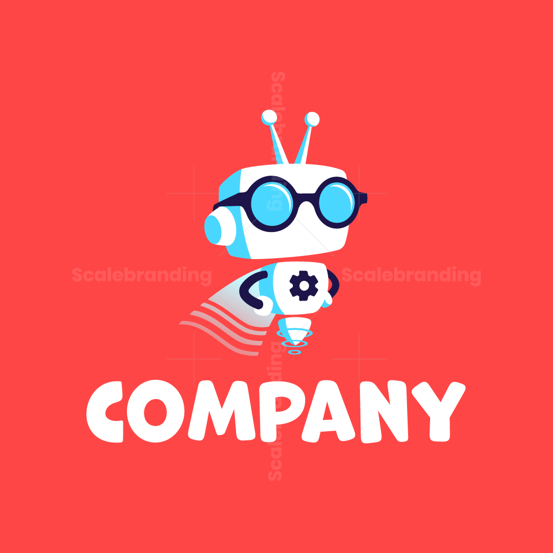 The Super Bot Hero Logo | Scalebranding