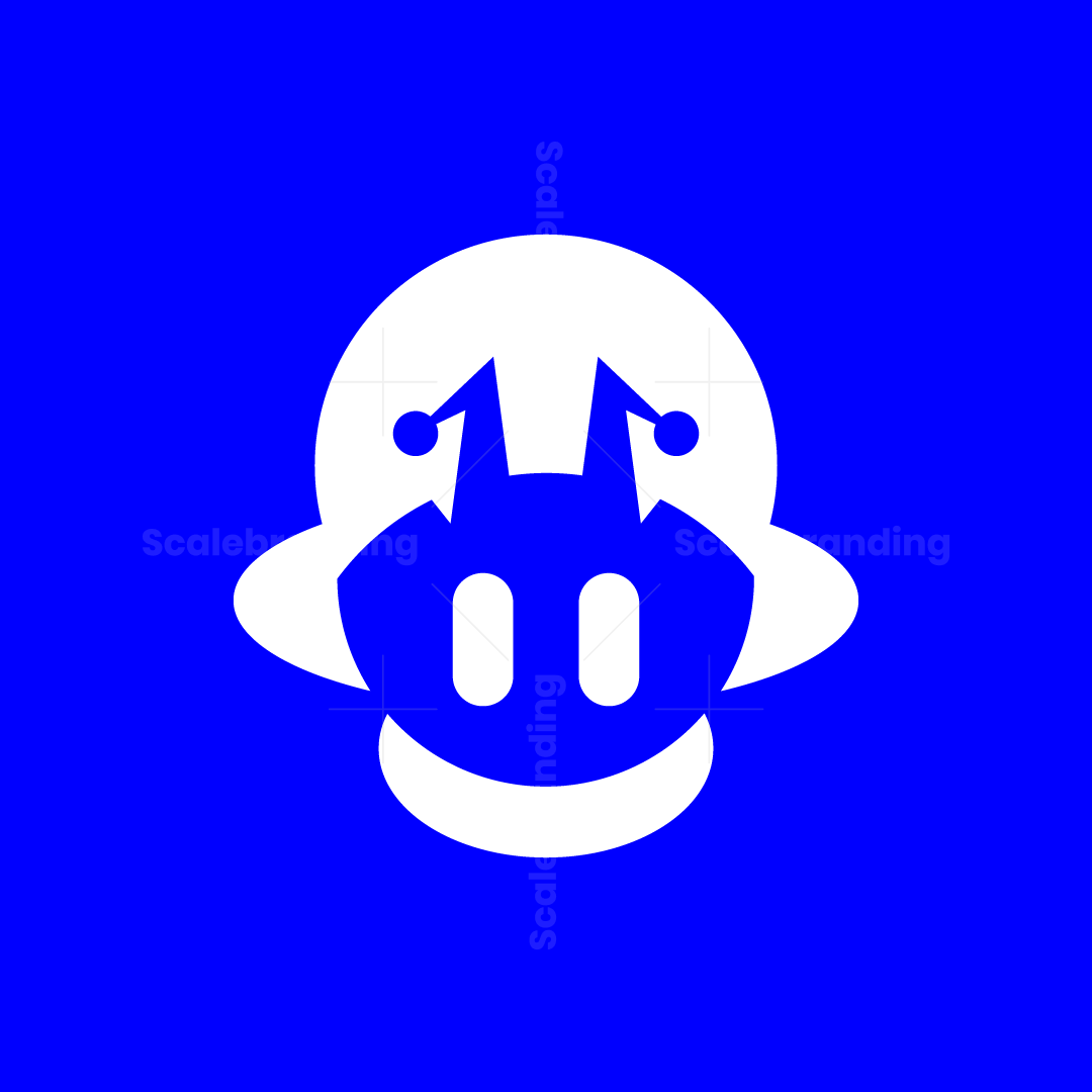 Super Tech Robot Modern logo | Scalebranding