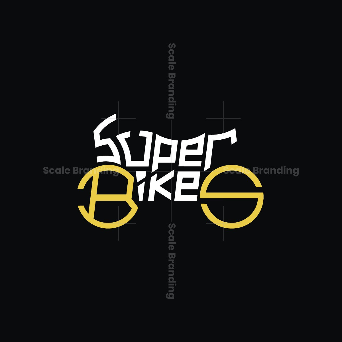 Superbikes Typography Logo | Scalebranding